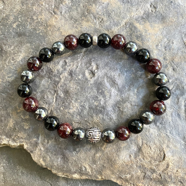 Bracelet Perles "Protection" pour Homme - Haut de Gamme – ANKORA