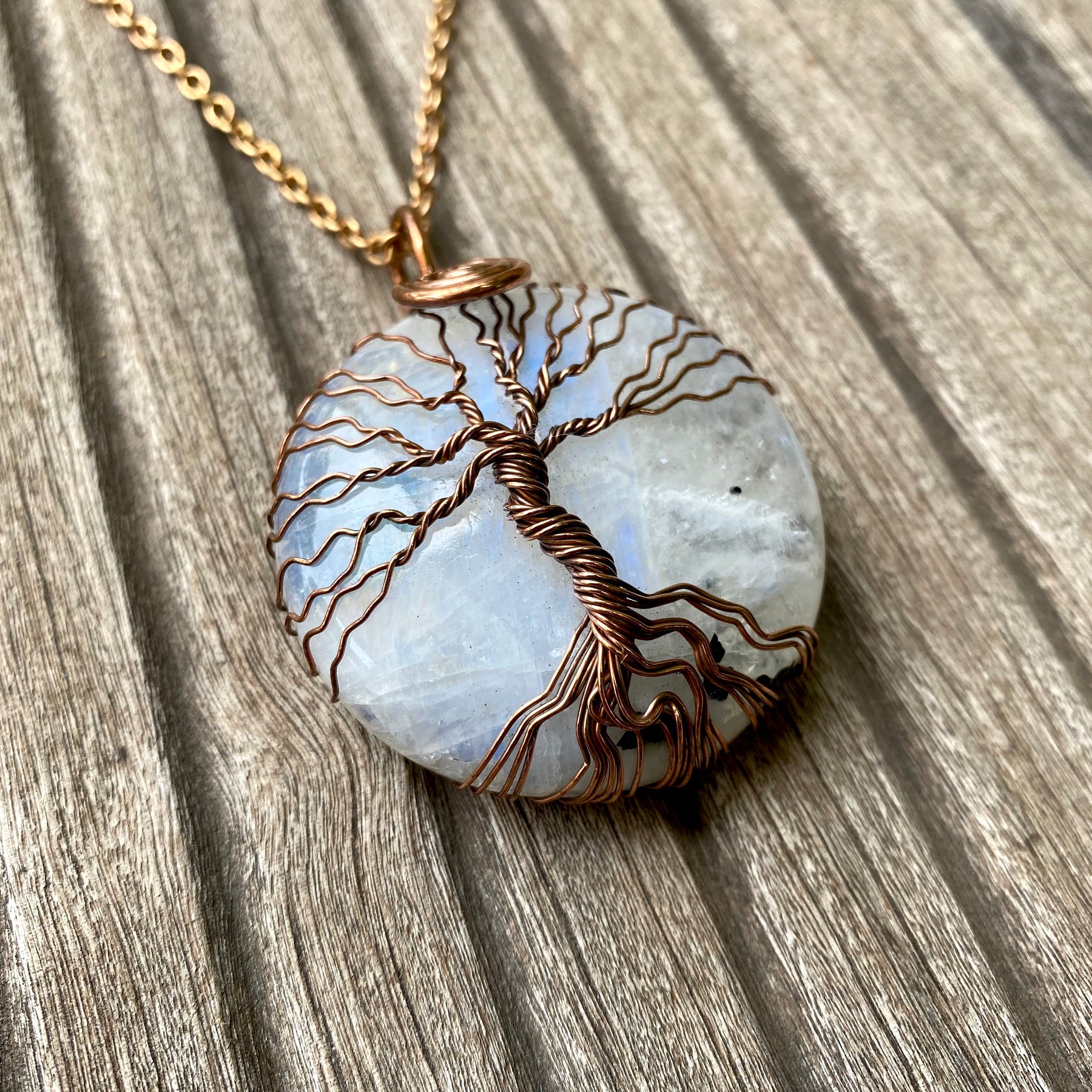 Pendentifs "Arbre de vie" en Pierres naturelles – ANKORA